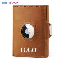 China RFID Blocking Genuine Leather Mens Wallet with 12 Credit Card Slots Slim Large Capacity for sale