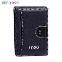 China Genuine Leather RFID Blocking Slim Front Pocket Wallet with Money Clip and ID Window 11.5cm for sale