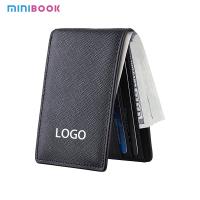 China Classic RFID Blocking Wallet Men 11cm x 8cm x 1cm PU Leather Credit Card Holder for sale