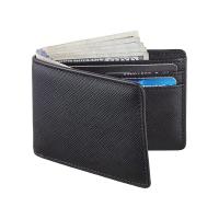 China Classic RFID Blocking Wallet Men 11cm x 8cm x 1cm PU Leather Credit Card Holder for sale