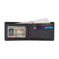 China Classic RFID Blocking Wallet Men 11cm x 8cm x 1cm PU Leather Credit Card Holder for sale