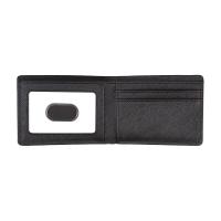 China Classic RFID Blocking Wallet Men 11cm x 8cm x 1cm PU Leather Credit Card Holder for sale