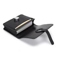 China Genuine Leather Slim Wallet Card Holder Unisex Business Casual 12cm 10cm 0.1kg for sale