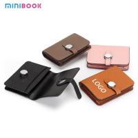 China Genuine Leather Slim Wallet Card Holder Unisex Business Casual 12cm 10cm 0.1kg for sale