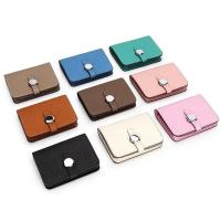 China Genuine Leather Slim Wallet Card Holder Unisex Business Casual 12cm 10cm 0.1kg for sale