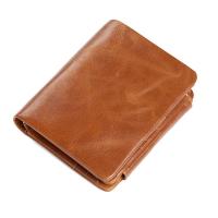 China Multi-Function Large Capacity Men's Wallet in Retro Casual Style with RFID Protection for sale