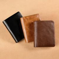 China Multi-Function Large Capacity Men's Wallet in Retro Casual Style with RFID Protection for sale