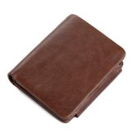 China Multi-Function Large Capacity Men's Wallet in Retro Casual Style with RFID Protection for sale