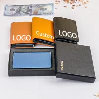 China Custom Logo RFID Blocking Pop Up Credit Card Holder Business Card Case for sale