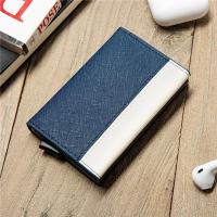 China Top Loaders Sports Card Holder Men's Wallet with Pop-Up RFID Protection 12 Card Slots for sale