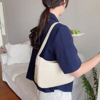 China Designer Ladies Shoulder Bag with Zipper Hasp Closure Custom Logo OEM 2024 for sale