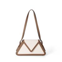 China Korean Leather Shoulder Bag Designer Women Fashion Handbag 30cm Shoulder Strap for sale
