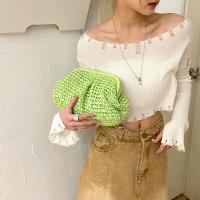 China Handmade Crochet Woven Summer Bag Low MOQ Mix Models Custom Logo OEM for sale