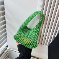 China Woven Beach Fishing Net Handbag Shoulder Bag Mix Models Low MOQ Custom Logo for sale
