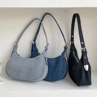 China Vintage Denim Crossbody Handbag for Women Cute Casual Shoulder Bag 30cm for sale