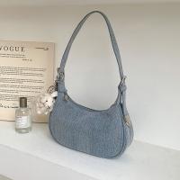 China Vintage Denim Crossbody Handbag for Women Cute Casual Shoulder Bag 30cm for sale