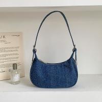 China Vintage Denim Crossbody Handbag for Women Cute Casual Shoulder Bag 30cm for sale