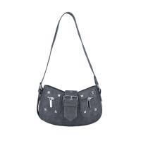 China Trendy Girls Denim Handbags with Adjustable Strap Low MOQ Mix Models 2024 for sale
