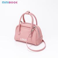 China Genuine Cowhide Leather Mini Boston Bag Luxury Handbag for Women 22cm Shoulder Crossbody for sale