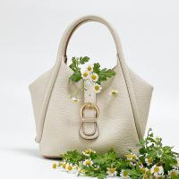China Genuine Leather Ladies Shoulder Crossbody Bag Simple Small Tote 30x20cm for sale