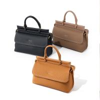 China Genuine Leather Small Handbag for Women Durable Daily Use 20cm Width Custom Logo for sale