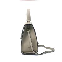 China 2024 Luxury Leather Tote Bag Crossbody Handbag with Lock for Women Autumn Blue 35cm for sale