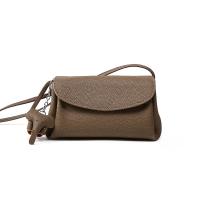 China All Seasons Real Leather Handbag for Women Multi Pocket Small Crossbody Bag 25x18x10cm for sale
