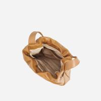 China Genuine Leather Ladies Tote Bucket Bag for Women Daily Use Custom Logo OEM for sale