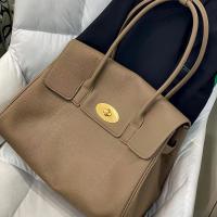 China Large Capacity Casual Leather Tote Bag Vintage Designer Fashion Shoulder Bag 40x30x15cm for Women for sale