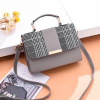 China Korean Fashion Ladies Simple Shoulder Handbag Portable Women Messenger Bag 30x20x10cm for sale