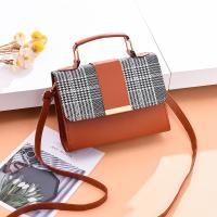 China Korean Fashion Ladies Simple Shoulder Handbag Portable Women Messenger Bag 30x20x10cm for sale