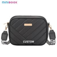 China Small Classic PU Cross Body Bag for Ladies Waterproof Adjustable Strap 20cm for sale