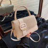 China Korean Style PU Leather Crossbody Bag for Women Polyester Lining Single Strap 30x20x10cm for sale