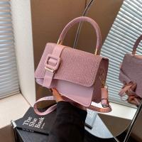 China Korean Style PU Leather Crossbody Bag for Women Polyester Lining Single Strap 30x20x10cm for sale