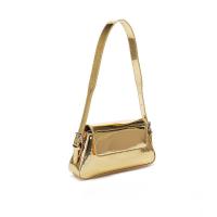 China Designer Women PU Leather Shoulder Bag Bright Fashion Handbag Single Handle 2024 for sale