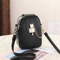 China Women Leather Crossbody Bag with Pearl Tassel for Phone Lady Style 2024 for sale