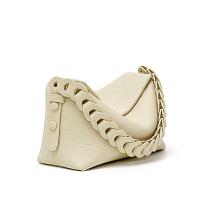 China Genuine Leather Crossbody Shoulder Bag Soft Cowhide Handbag Simple Style Ladies Underarm Bag 30x20x10cm for sale