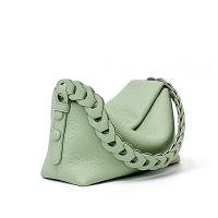 China Genuine Leather Crossbody Shoulder Bag Soft Cowhide Handbag Simple Style Ladies Underarm Bag 30x20x10cm for sale