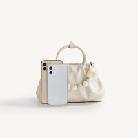 China Designer Marble Chain Handbag for Women 2024 Summer Fashion PU Leather Crossbody Bag 30cm for sale