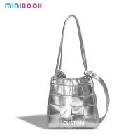 China Korean Ins Crossbody Shoulder Bag Retro Geometric Design Open Closure 2024 for sale