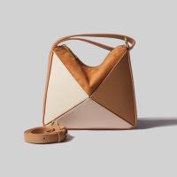 China PU Leather Women's Handbag with Crossbody Shoulder Straps 35cm x 25cm for sale