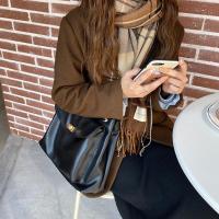 China Classic PU Leather Tote Bag for Women Shoulder Messenger Handbag 35x25x10 cm for sale