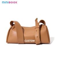China Polyester Lining Crossbody Bag for Women Shoulder Leather Bag 30cm 500g for sale