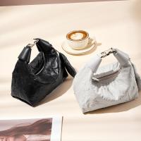 China Genuine Leather Women Shoulder Tote Bag Candy ZIP Trendy 2024 Luxury Retro Handbag 30x20x10cm for sale