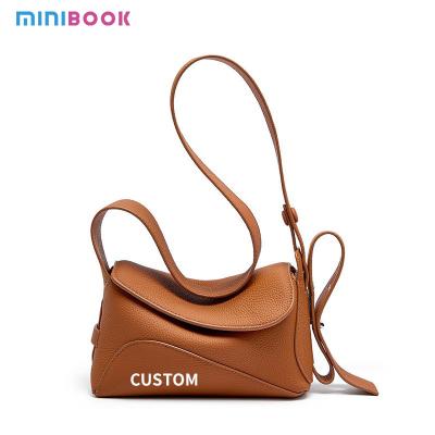 China Genuine Leather Crossbody Sling Bag for Women Travel Phone Chest Bag 2024 for sale