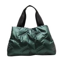 China Large Capacity Down Cloth Handbag for Women 2023 Autumn Winter Fashion Tote Bag for sale