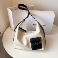 China Women Large Capacity PU Shoulder Bag 2024 Summer Fashion Versatile Tote 40x30x15cm for sale
