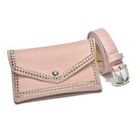 China Low MOQ Mix Models OEM PU Leather Fanny Pack Waist Bag for Women 30cm for sale