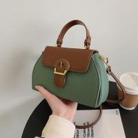 China PU Leather Vintage Casual Tote Handbag for Women Daily Life 40x30x15 cm for sale