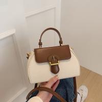 China PU Leather Vintage Casual Tote Handbag for Women Daily Life 40x30x15 cm for sale